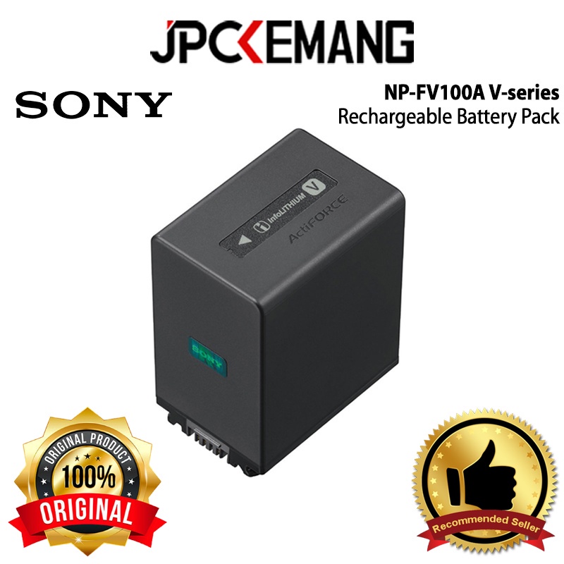 Jual Sony NP-FV100A V-Series Battery Pack 3410mAh Sony FV 100A Original | Shopee Indonesia