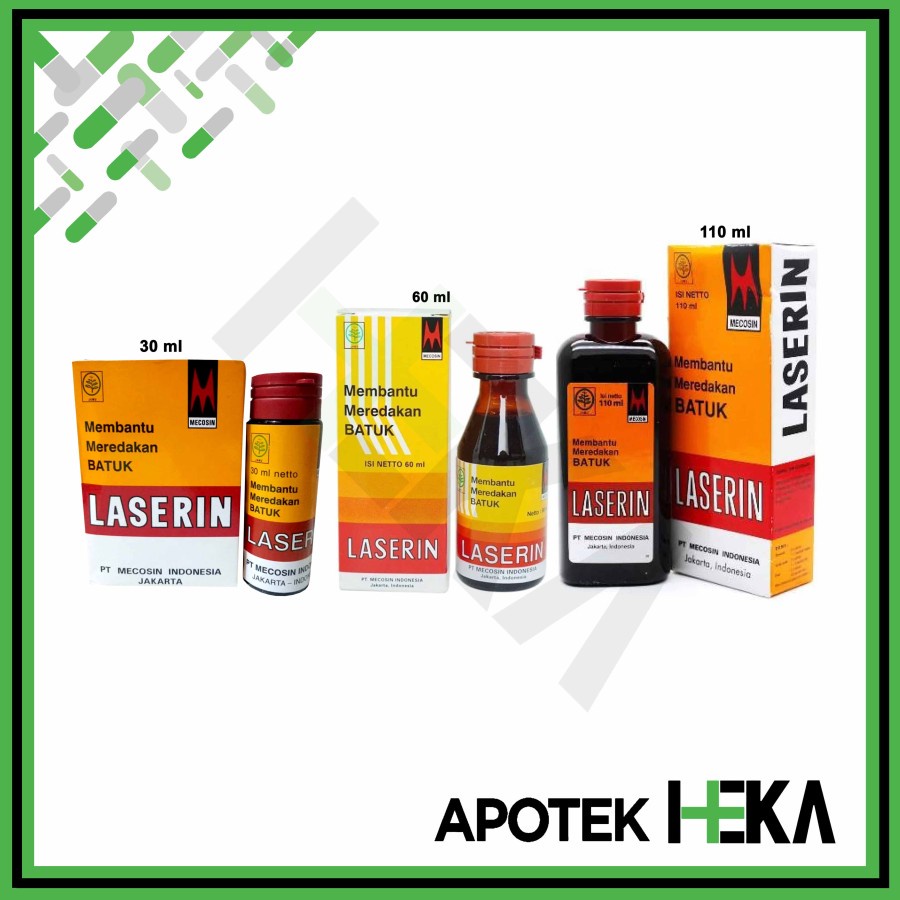 Jual Laserin Sirup Obat Batuk - Meredakan Batuk dan Tenggorokan ...