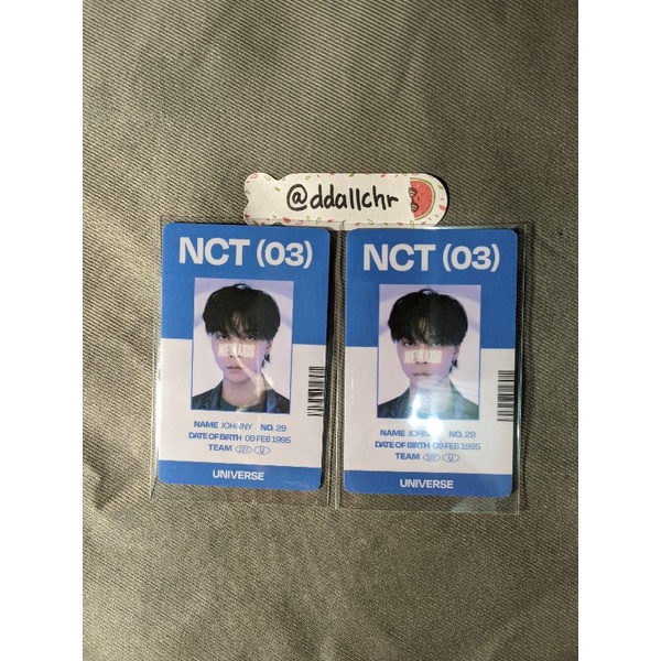 Jual Johnny ID Card Universe | Shopee Indonesia