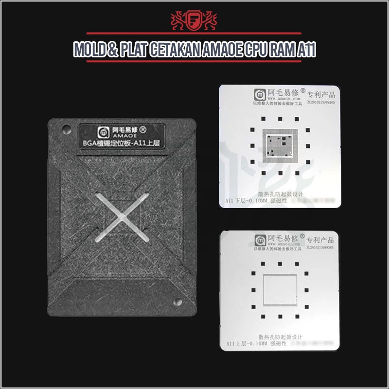 Jual Plat Cetakan CPU Ram Plus Mold A11 AMAOE | Shopee Indonesia