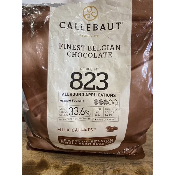 Jual CALLEBAUT BELGIAN MILK 100 G REPACK | Shopee Indonesia