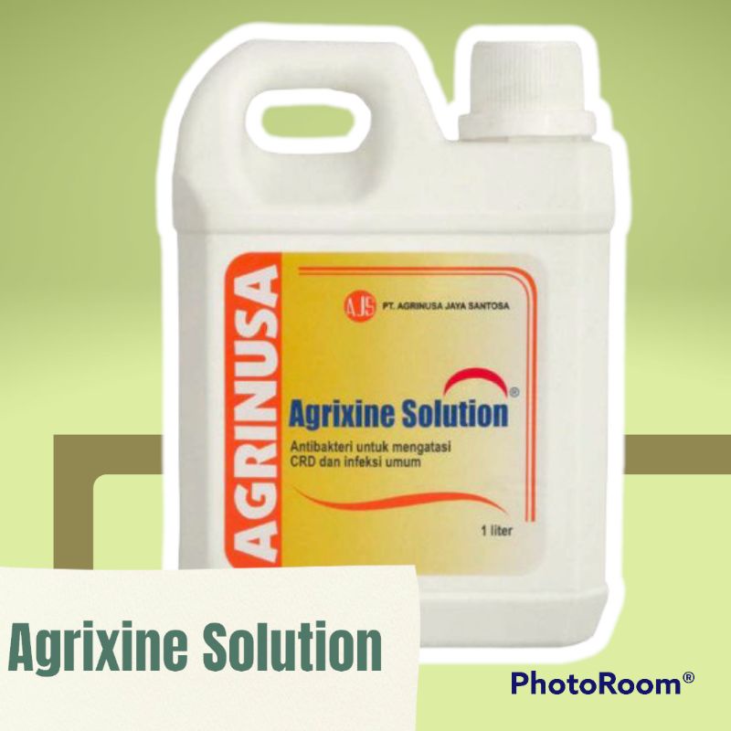 Jual Agrixine Solution 1 liter Obat Ayam Flu Pilek Snot | Shopee Indonesia