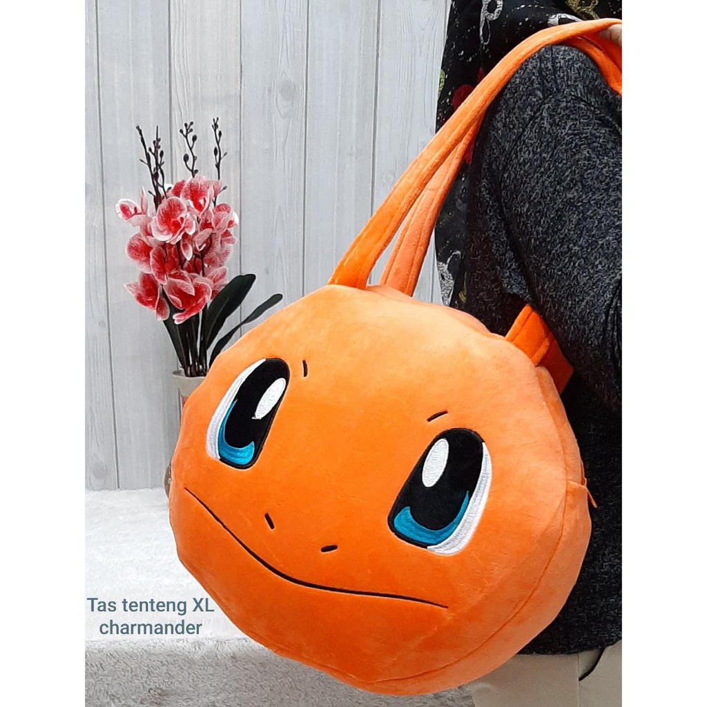 Jual Toysopedia Tas Tenteng Charmander XL/tas go pokemon/tas tote bag ...