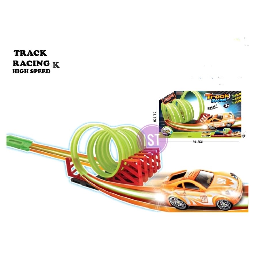 Jual Mainan Track Racing 5 Loop High Speed Diecast Seru Hotwheel 910 ...