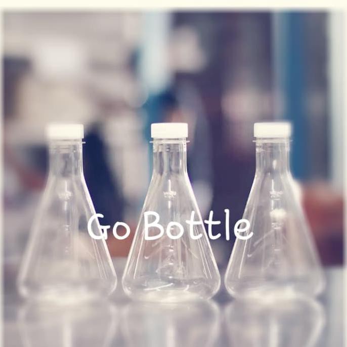 Jual Botol Plastik 330Ml Botol Takar/Botol Kimia/Botol Lab - Hitam ...