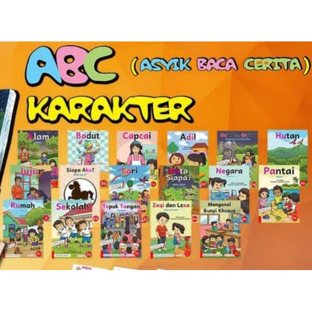 Jual Buku cerita literasi ABC Karakter | Shopee Indonesia