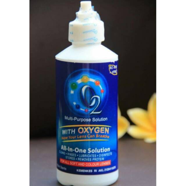 Jual Cairan softlens O2 160ml | Shopee Indonesia