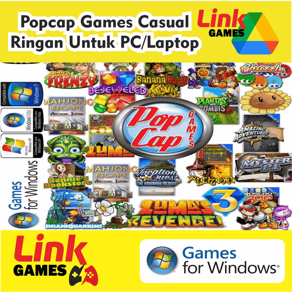 Jual Popcap Games Casual Ringan Untuk PC/Laptop | Shopee Indonesia