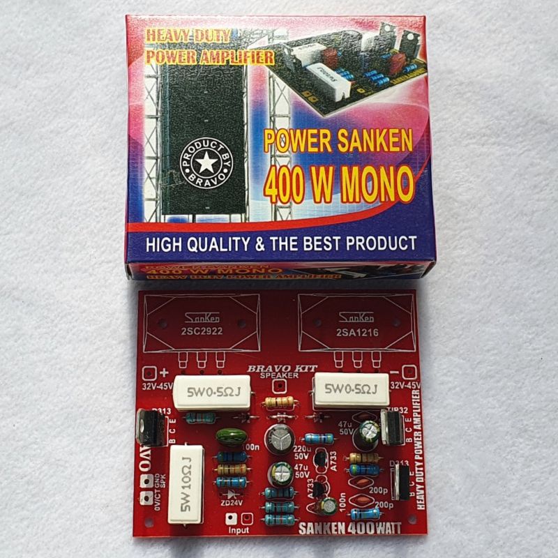 Jual Kit Driver Power SANKEN SAFARI 400 Watt by Bravo | Shopee Indonesia