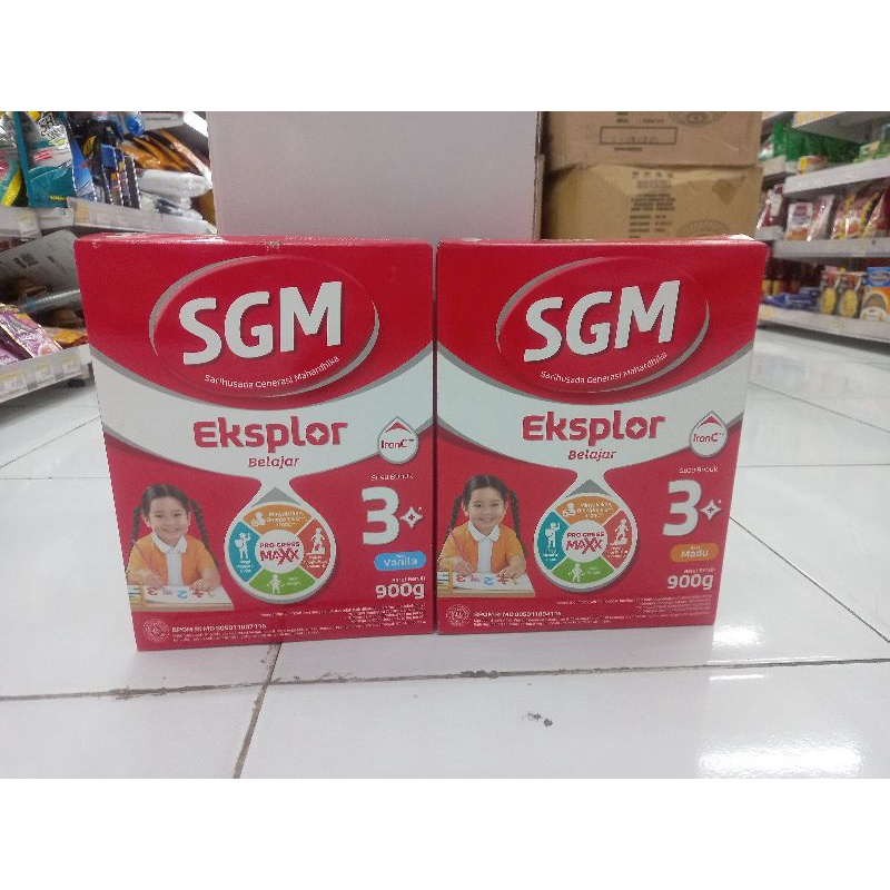 Jual Sgm Eksplor 3+ Pro-Gressmaxx Susu Pertumbuhan (Belajar) 900G ...