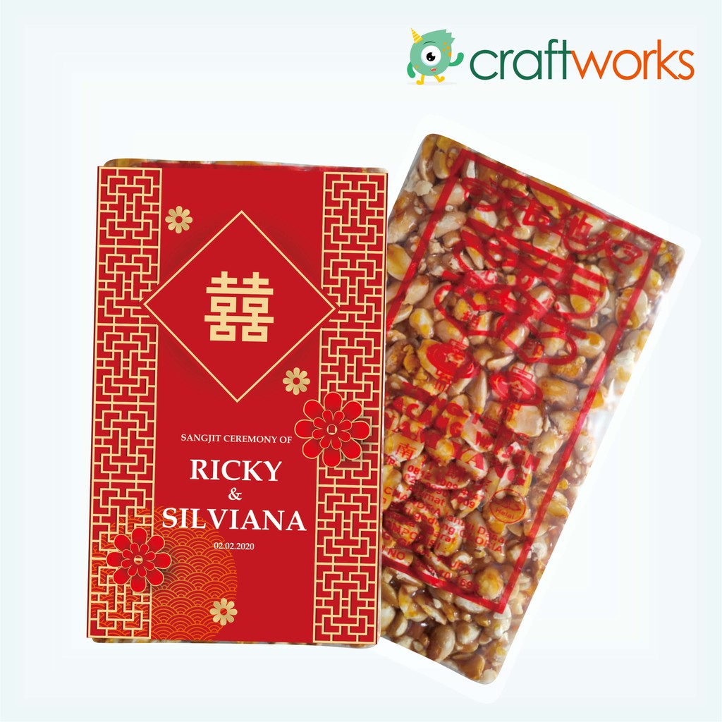 Jual KUE SANGJIT TENG-TENG/KACANG WIJEN NAMYANG + CUSTOM LABEL | Shopee ...