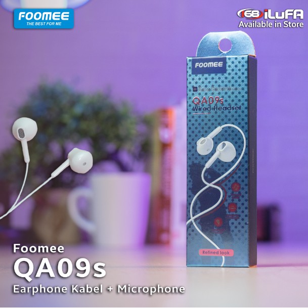 Jual Foomee QA09s Headset Earphone Kabel Bass Boosted Edition Wired ...