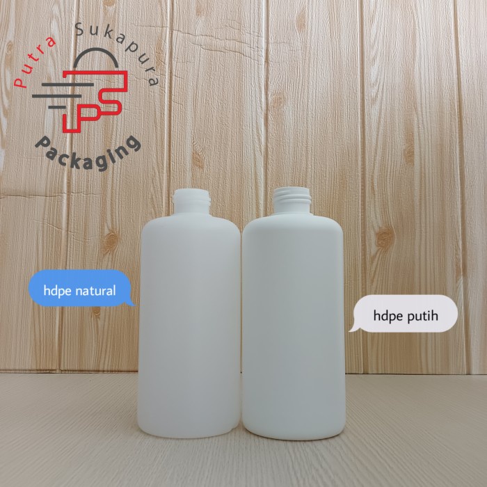 Jual botol 500ml hdpe neck 28/botol plastik 500ml hdpe tanpa tutup ...
