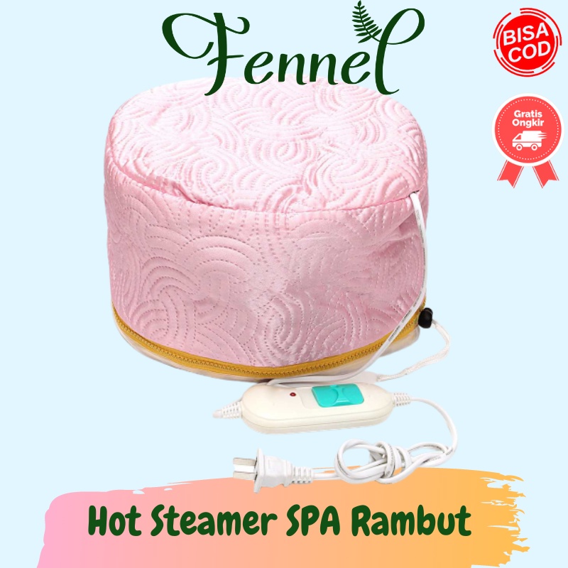 Jual Hot Steamer SPA Rambut Thermal Treatment Heated Cap | Shopee Indonesia