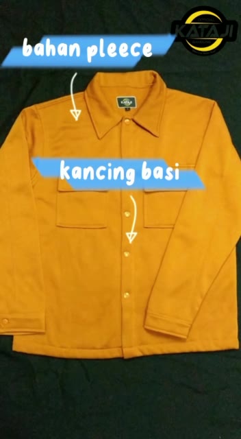Jual Jaket Pria Shacket Pleece Jacket Sacket model Parka Pleece Hangat ...