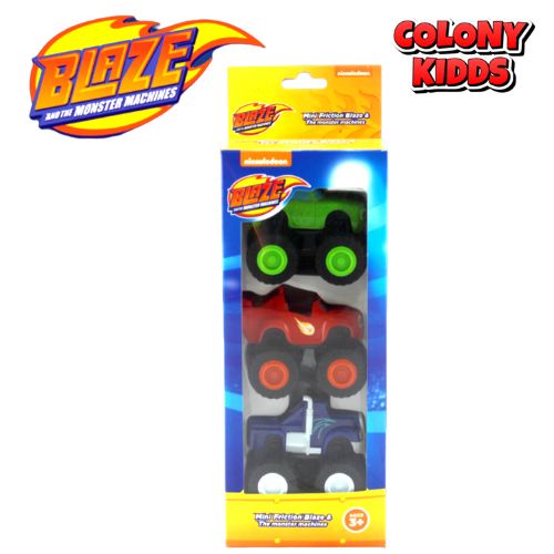 Jual MOBIL BLAZE AND THE MONSTER MACHINE MINI ISI 3 PCS | Shopee Indonesia