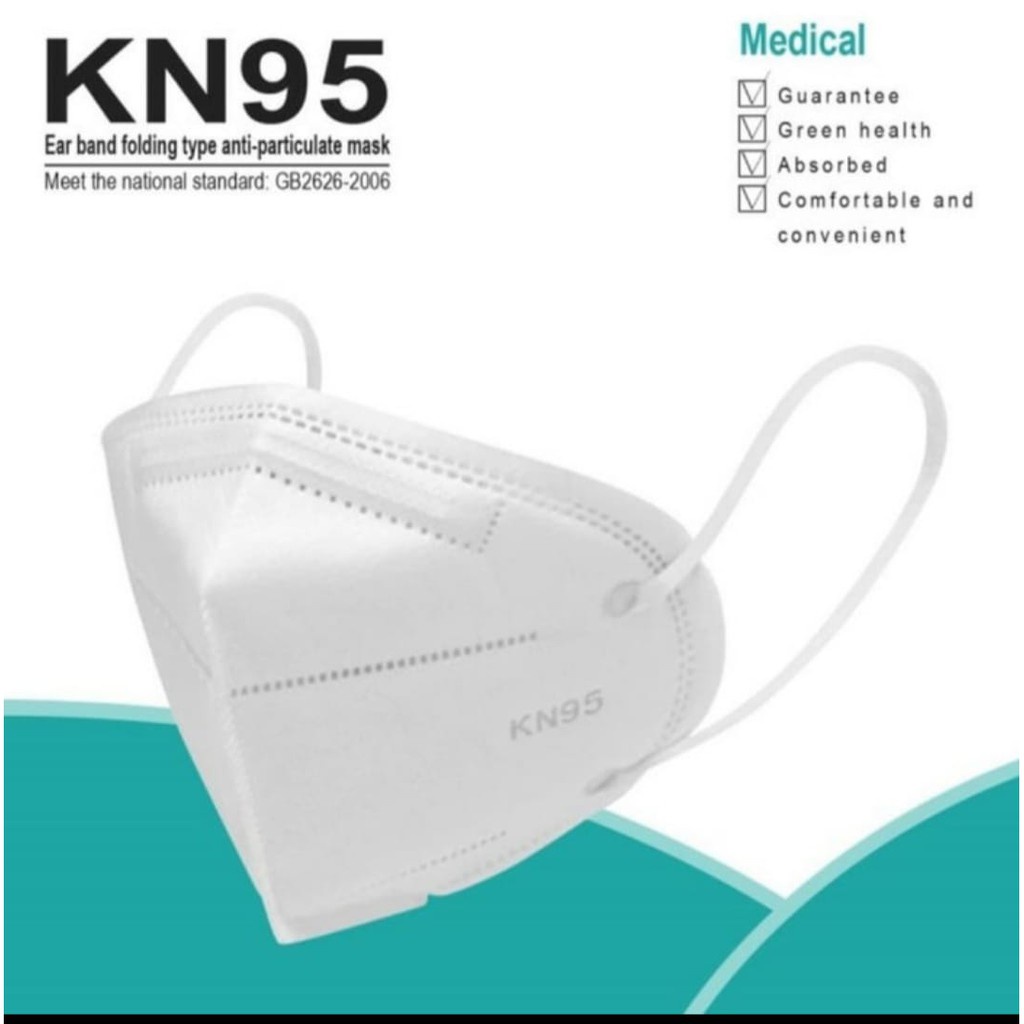 Jual Masker KN95 Masker Anti Debu Virus N95 Harga Satuan (1pcs ...