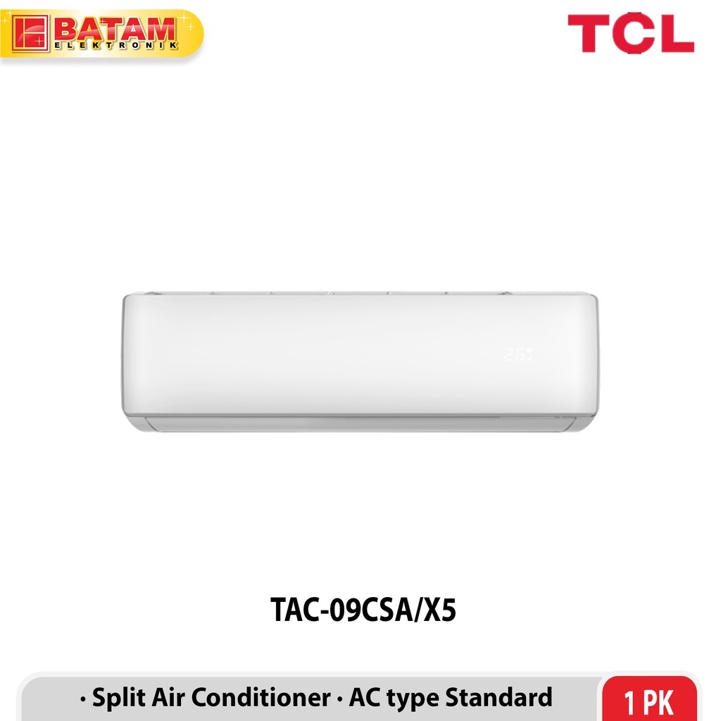 Jual AC TCL 1 PK Elite X5 Series 5K BTU TAC-09CSA/X5 (815 WATT) | Shopee Indonesia