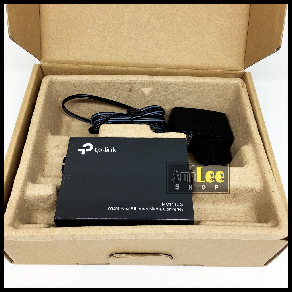 Jual MEDIA CONVERTER FO TP-LINK MC111CS - WDM | Shopee Indonesia
