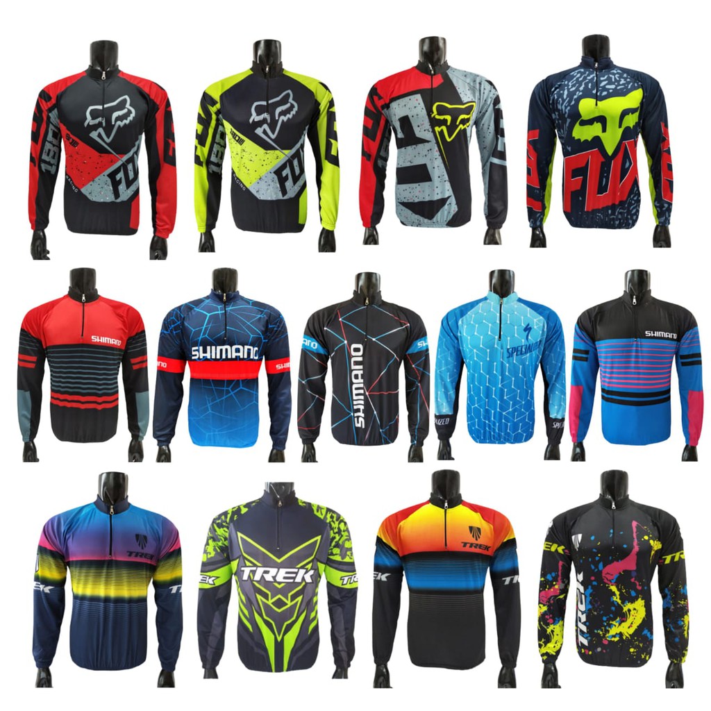 Jual Baju Jersey Sepeda Ada Kantong Belakang / Kaos Sepeda Gunung MTB ...