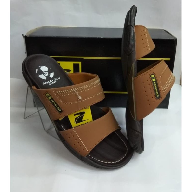 Jual SANDAL PAKALOLO SLOP / SANDAL KULIT ASLI PAKALOLO ORIGINAL / SADAL ...