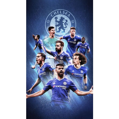 Jual hiasan dinding poster Chelsea FC plus figura | Shopee Indonesia