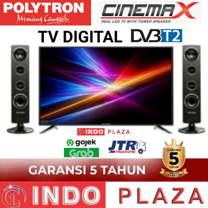 Jual TV POLYTRON 32 INCH DIGITAL DVB T2 PLD-32TV0755 / 1855 (LUAR MEDAN) | Shopee Indonesia