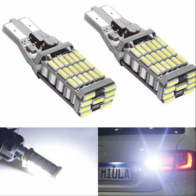 Jual Lampu Led T10 T13 T15 Kota Senja 45Mata SMD Super Bright Tiada Tanding 1Pcs | Shopee Indonesia