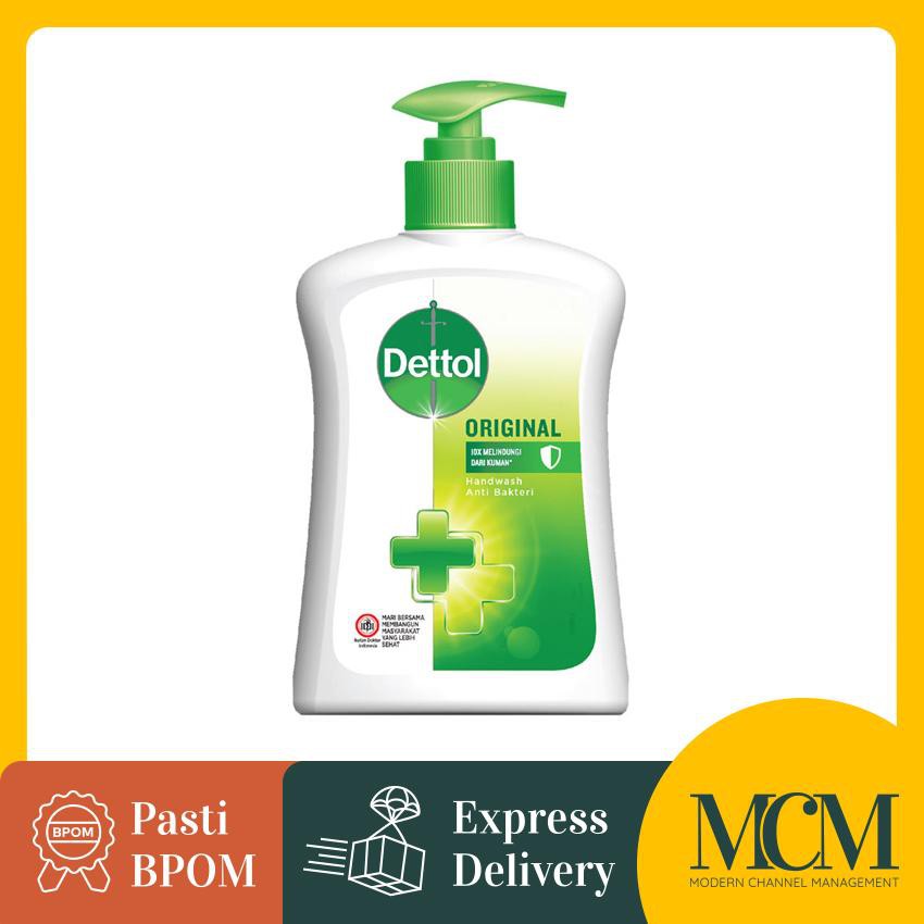 Jual Hand Wash Dettol Original Bottle - 225 gr - Sabun Cuci Tangan | Shopee Indonesia