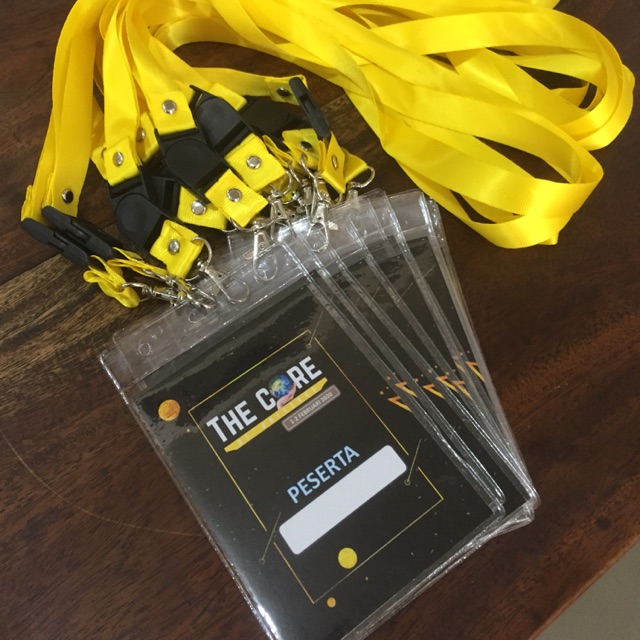 Jual Menyediakan printing & cetak name tag, kartu peserta | Shopee ...