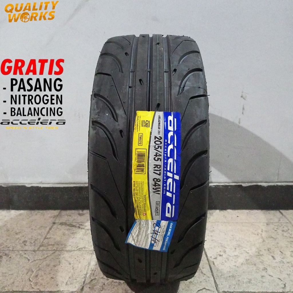 Jual Ban Semi slick 205 45 R17 Accelera 651 Sport TW200 | Shopee Indonesia