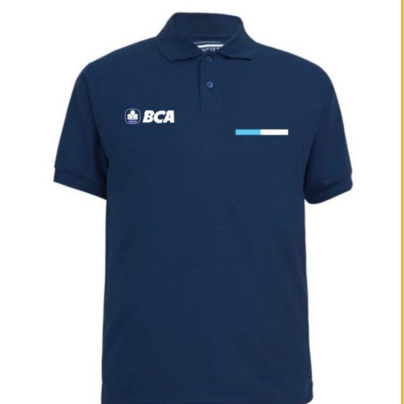 Jual Kaos Bank BCA baju Bank BCA seragam bank BCA kaos polo Bank BCA ...