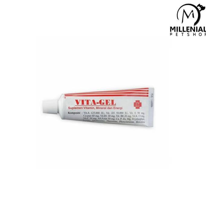 Jual Obat Nafsu Makan Kucing Anjing Vitamin Vita Gel 50Gram | Shopee Indonesia