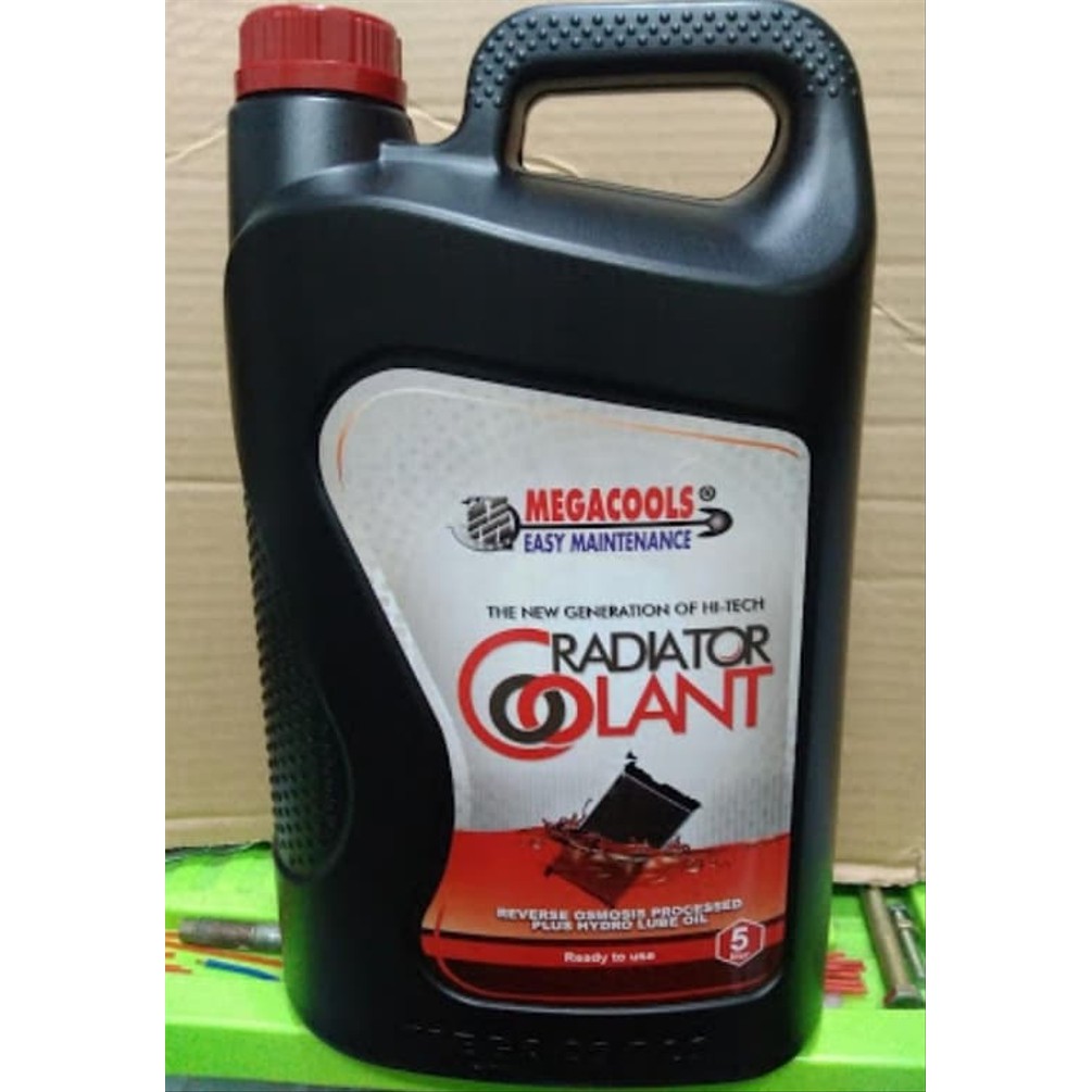 Jual Megacools Radiator Coolant Merah - 5 Liter | Shopee Indonesia