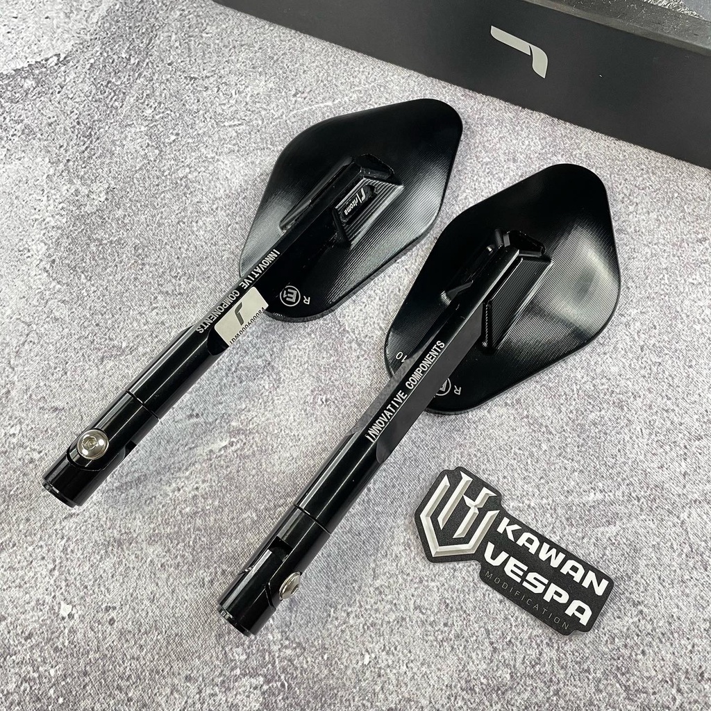 Jual Spion Rizoma Ellise full CNC Black Universal - Vespa Sprint ...