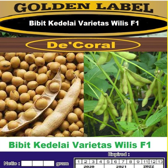 Jual Bibit Kedelai Varietas Wilis F1 Kemasan Derigent | Benih Kedelai ...