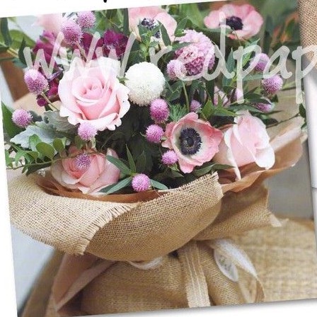 Jual Premium karung goni roll 4yard / Import Jute Kado FLorist Kertas ...