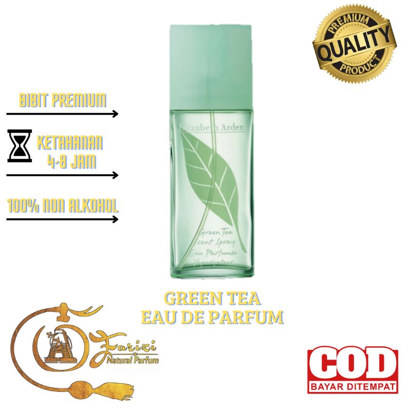 Jual Parfum Green Tea wangi teh hijau segar kemasan 15ml dan 30ml ...