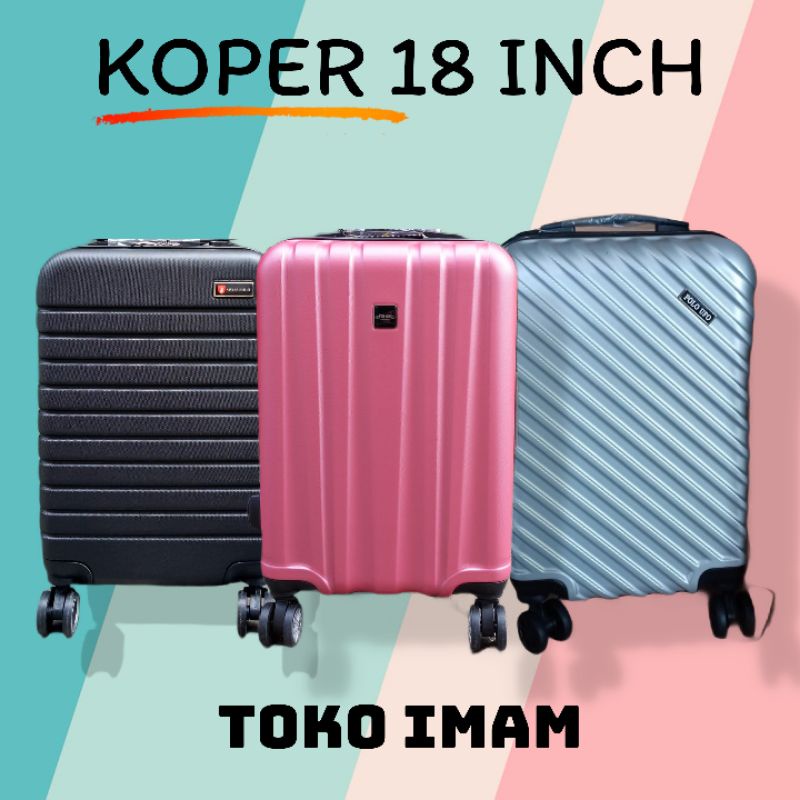 Jual Koper Fiber Ukuran 18 Inch - Koper Kabin | Shopee Indonesia