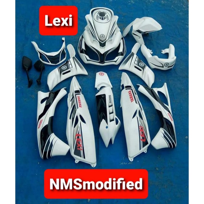 Jual Paket Fullset Body Yamaha Lexi Model Predator | Shopee Indonesia