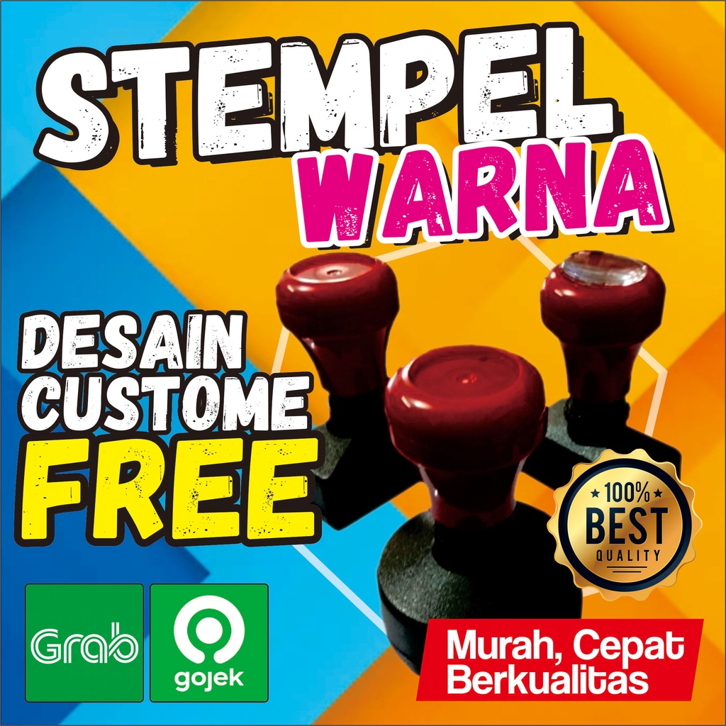 Jual STEMPEL OTOMATIS TANPA BANTALAN CAP LUNAS, SEKOLAH, KANTOR ...