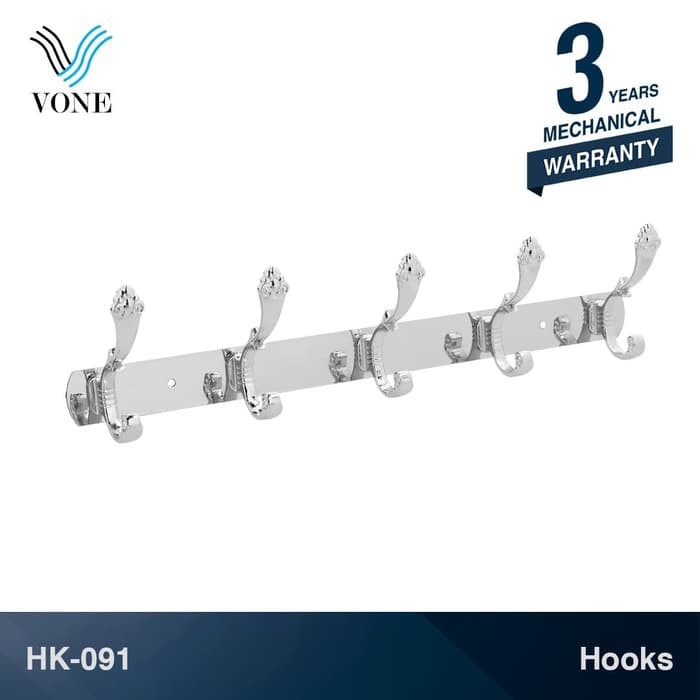 Jual VONE Gantungan Baju Handuk Kapstok Hanger Dinding Stainless Black | Shopee Indonesia