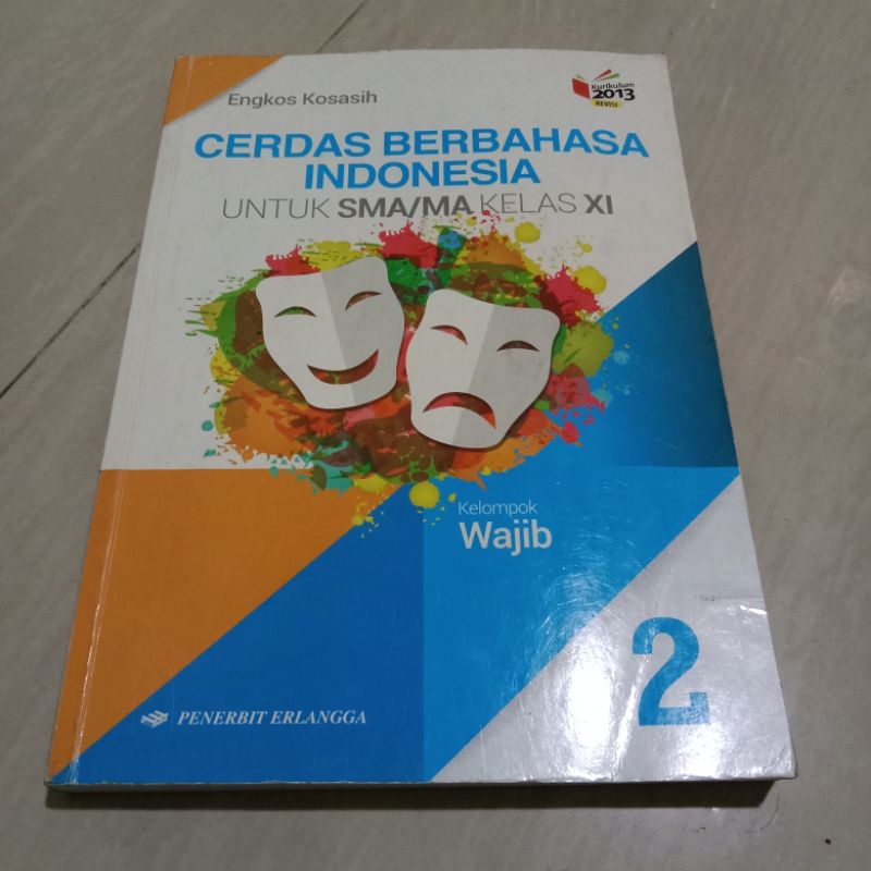 Jual BUKU ORI CERDAS BERBAHASA INDONESIA KELAS 2 SMA PENERBIT ERLANGGA | Shopee Indonesia