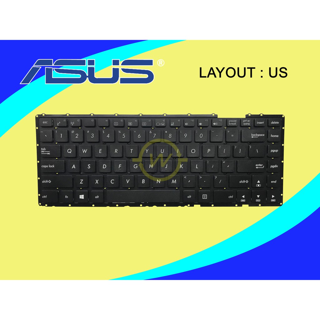 Jual Keyboard Asus P2420 P2420SA P2420LA P2420LJ P2430 P452 Series ...