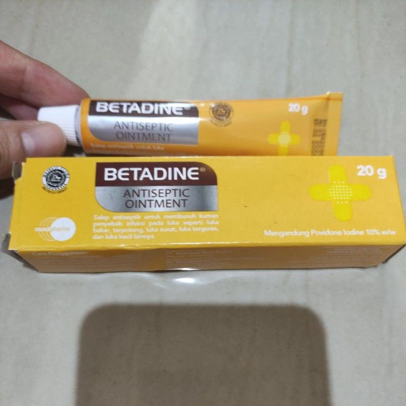 Jual BETADINE Antiseptik Ointment/Salep Antiseptik 20gr 20 gram | Shopee Indonesia