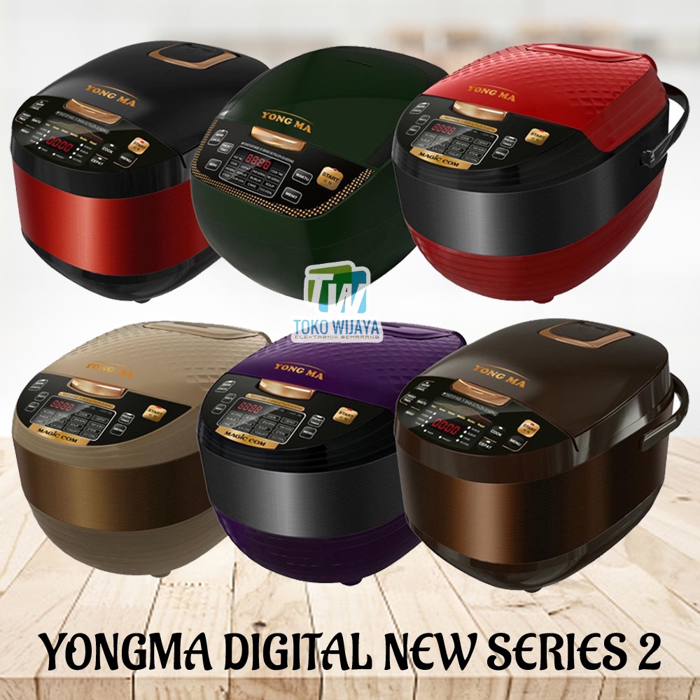Jual YONGMA MAGIC COM DIGITAL RICE COOKER SMC 7047 8017 8027 2 LITER ...