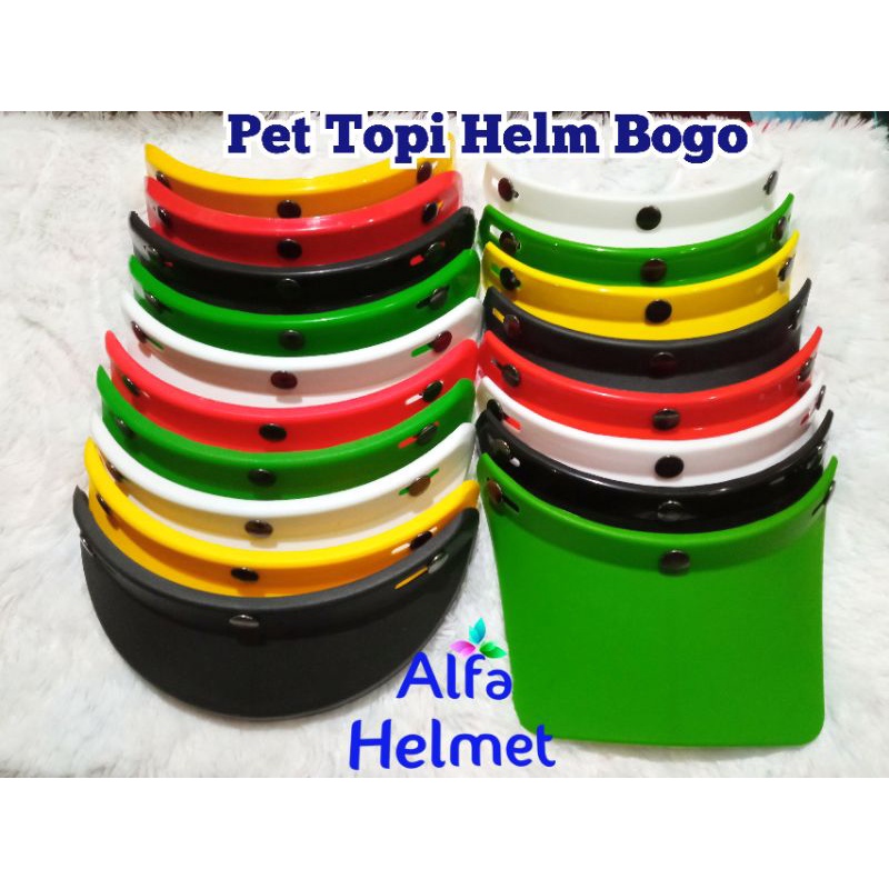 Jual PET HELM BOGO / PET HELM RETRO PANJANG PENDEK (bisa COD bayar di ...