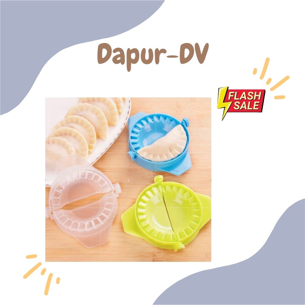 Jual Cetakan Kue Pastel Mini Plastik Gyoza Mold Molding Dumpling ...