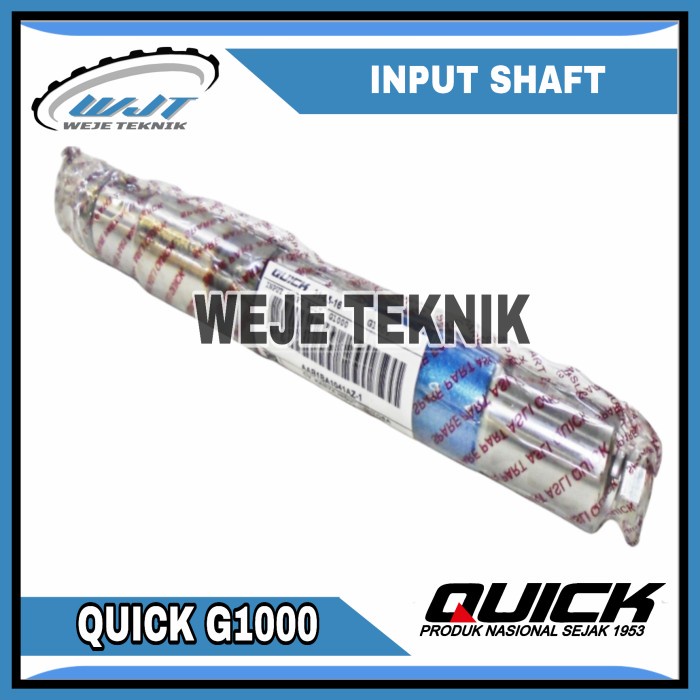 Jual INPUT SHAFT GEARBOX TRAKTOR QUICK G1000 | Shopee Indonesia