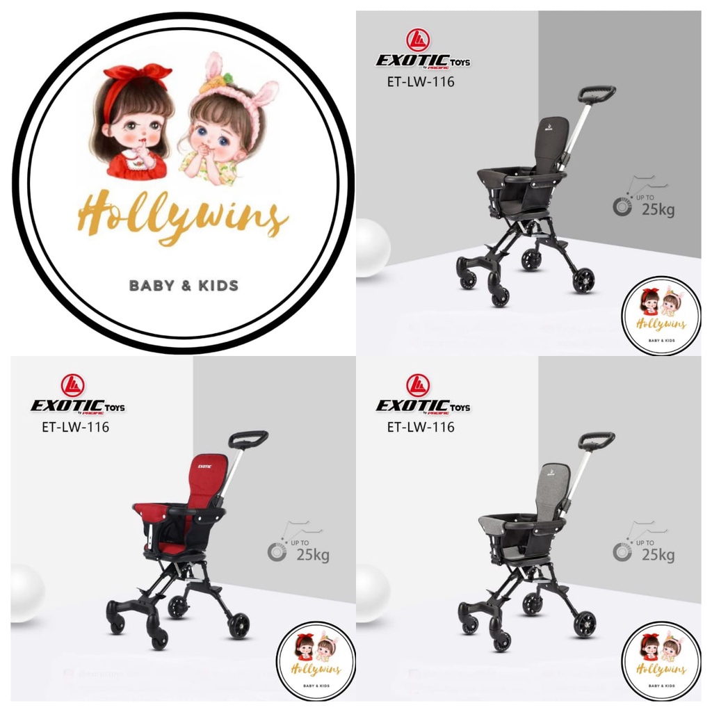 Jual MAGIC STROLLER EXOTIC LW 116 EASY TO CARRY | Shopee Indonesia